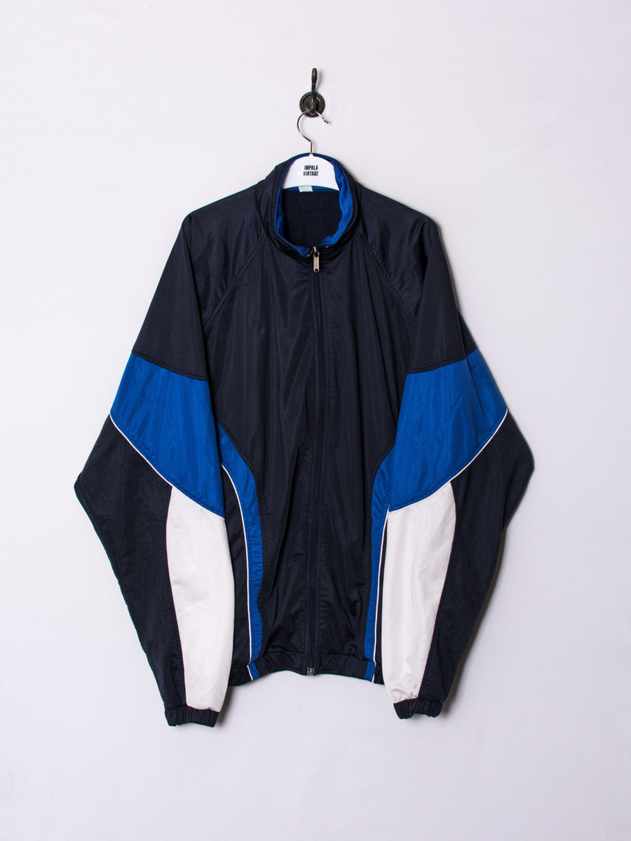Navy Blue Deca Track Jacket | – Impala Vintage