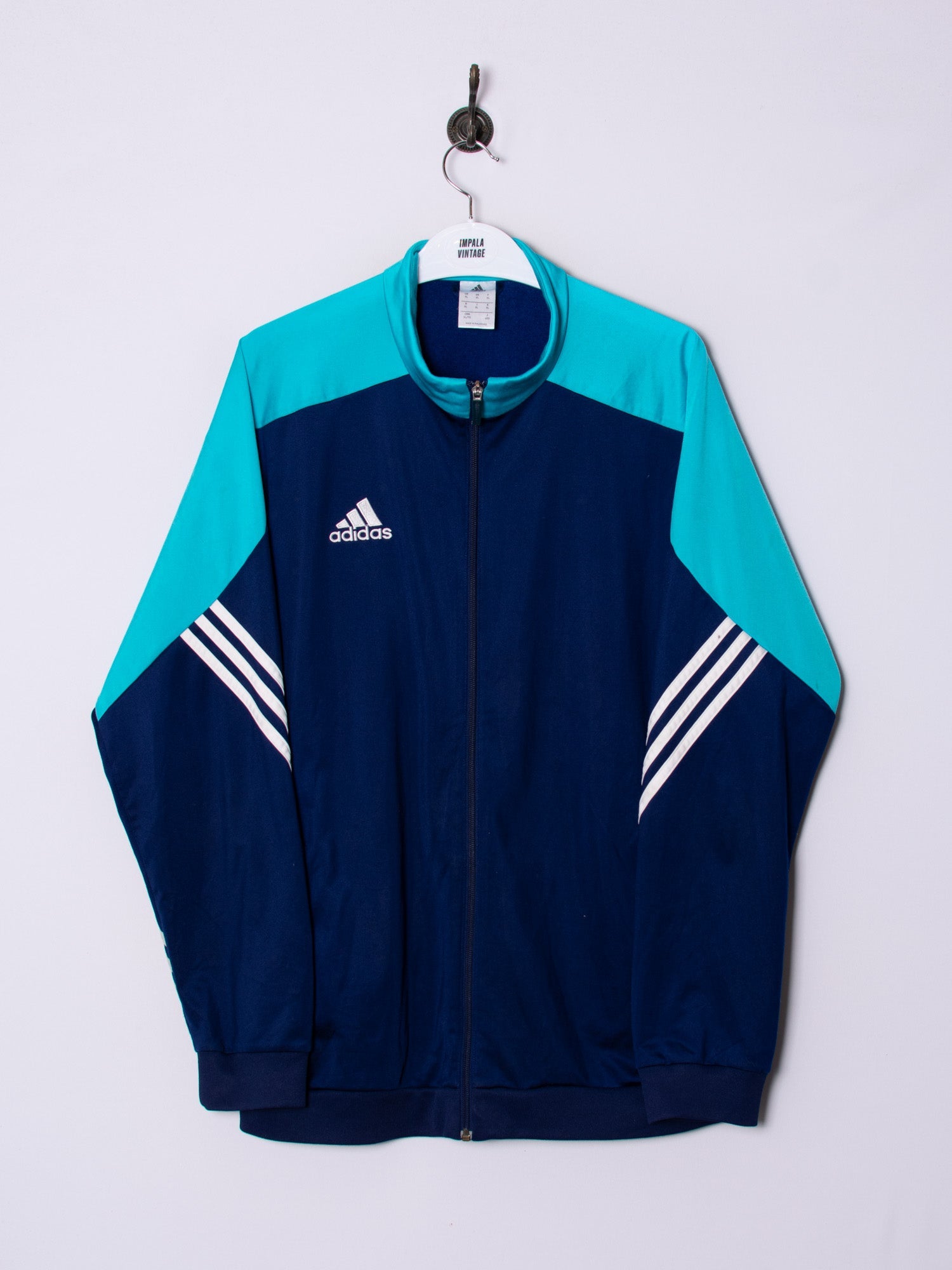 Adidas Navy Blue Track Jacket | – Impala Vintage