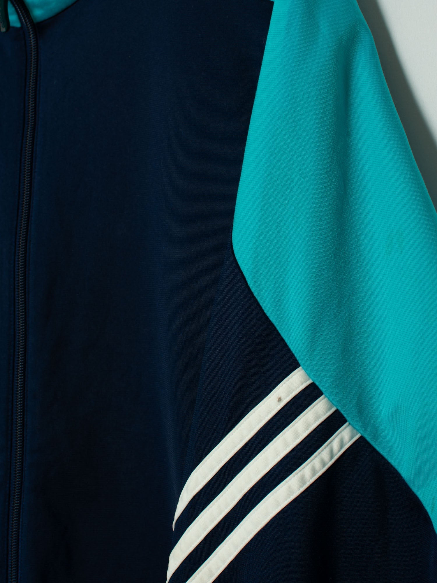 Adidas Navy Blue Track Jacket | – Impala Vintage