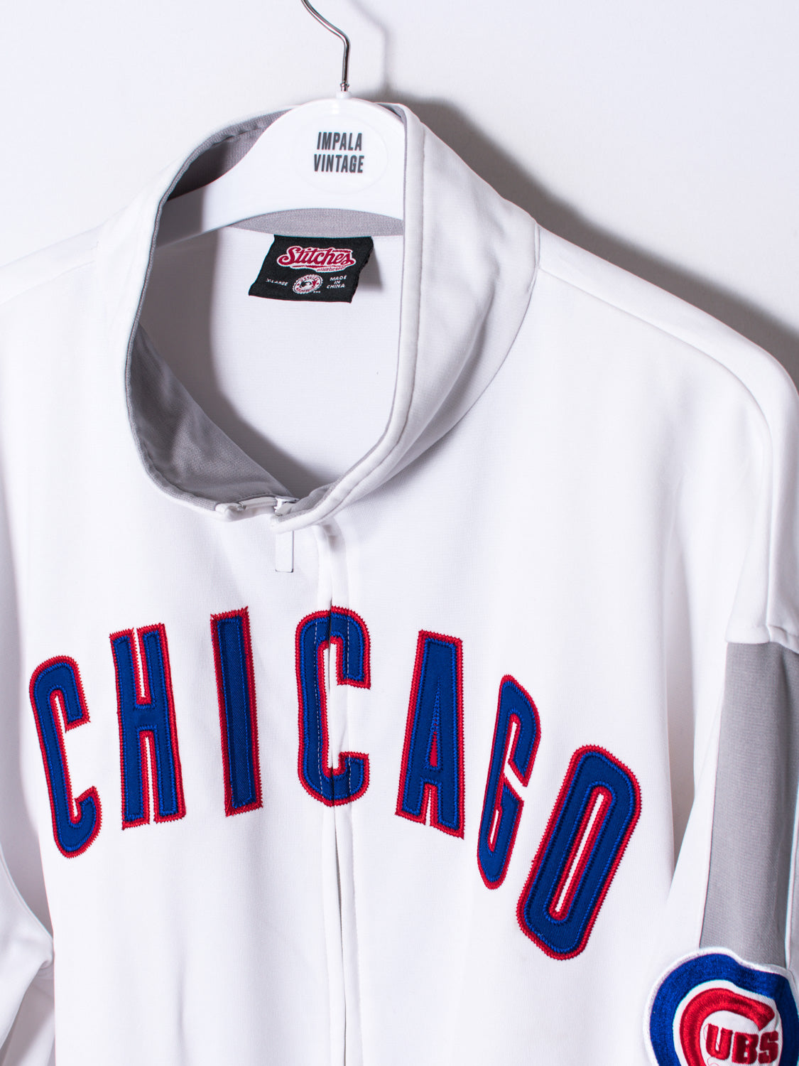 Chicago Cubs Stitches Official MLB Track Jacket | – Impala Vintage