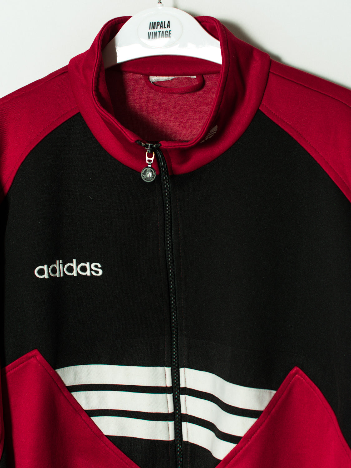 Adidas Originals Red Track Jacket | – Impala Vintage
