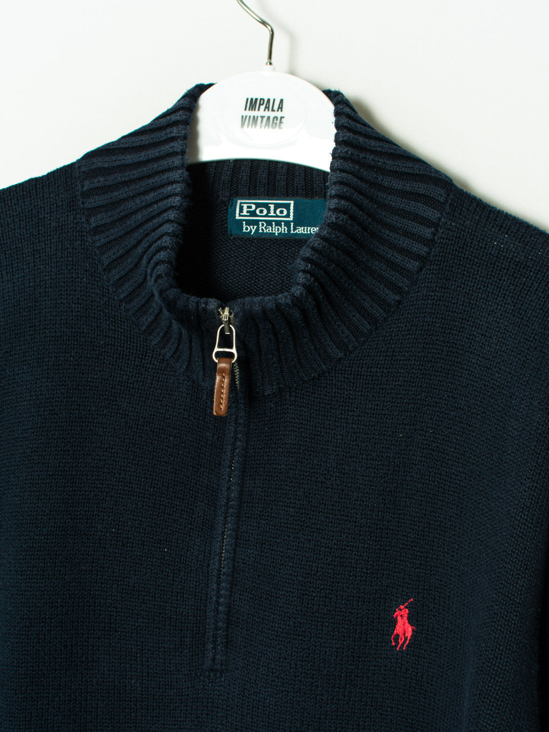 Polo Ralph Lauren 1/3 Zipper Sweater | – Impala Vintage