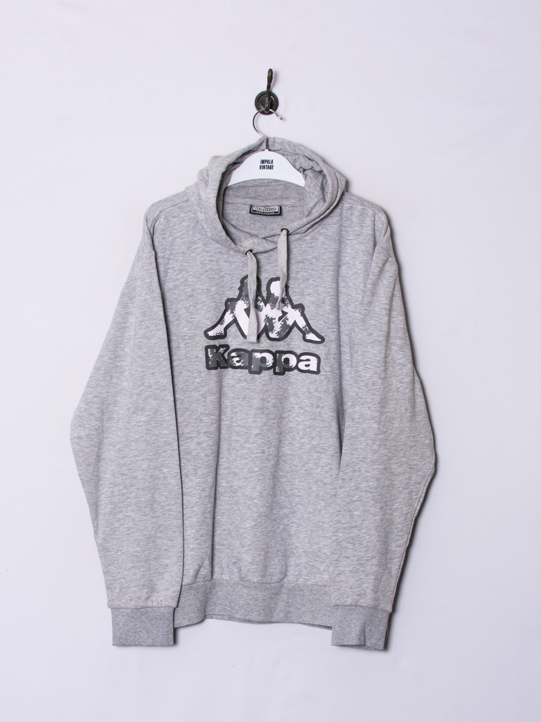 Kappa Grey Hoodie | – Impala Vintage