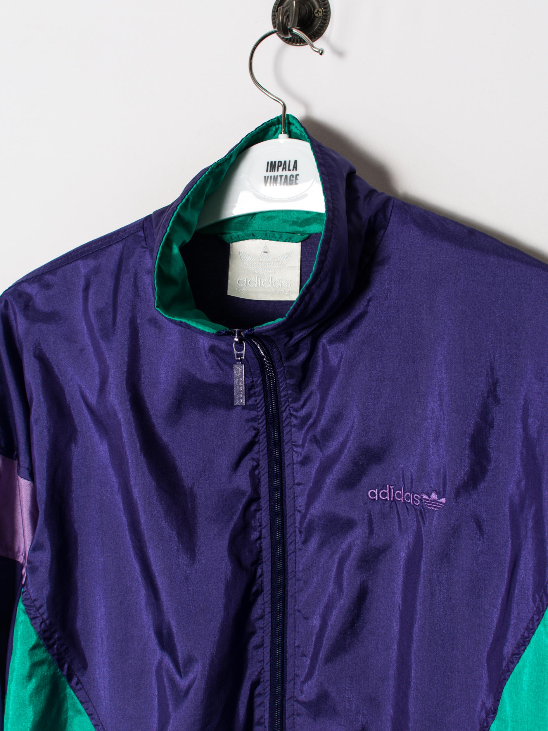 Adidas Originals Purple Track Jacket | – Impala Vintage